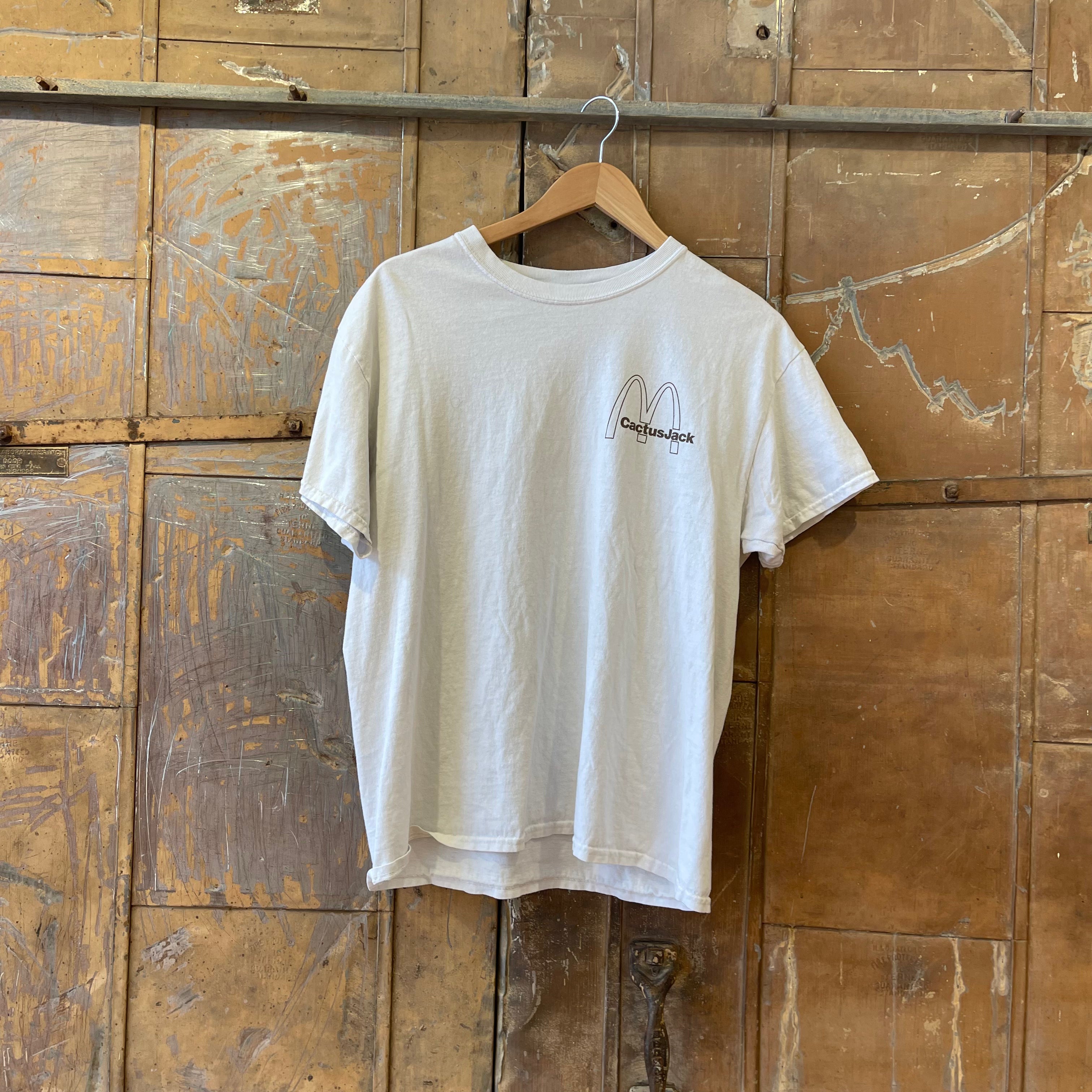 White McDonalds Cactus Jack Tee